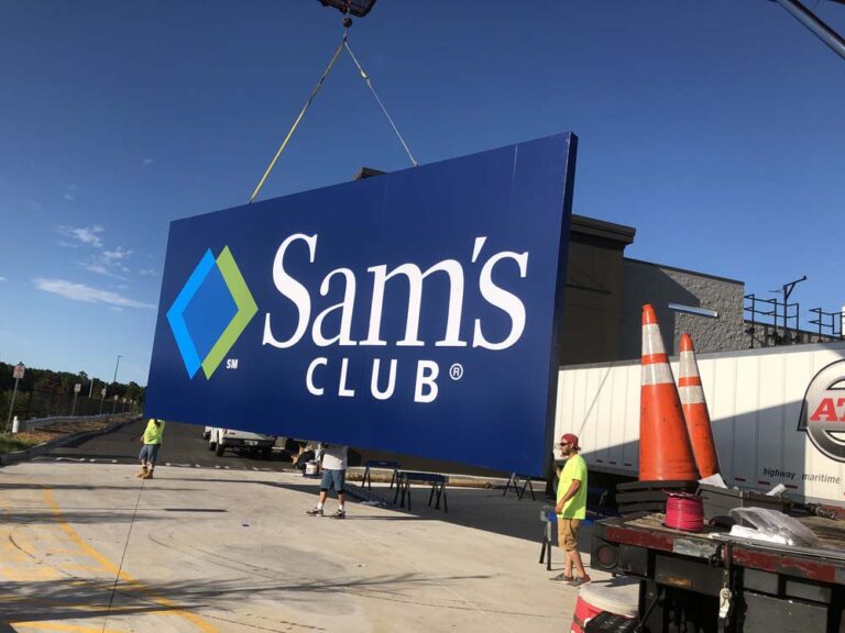 Sam's Club Signs - Florida Sign Company - Since 1951